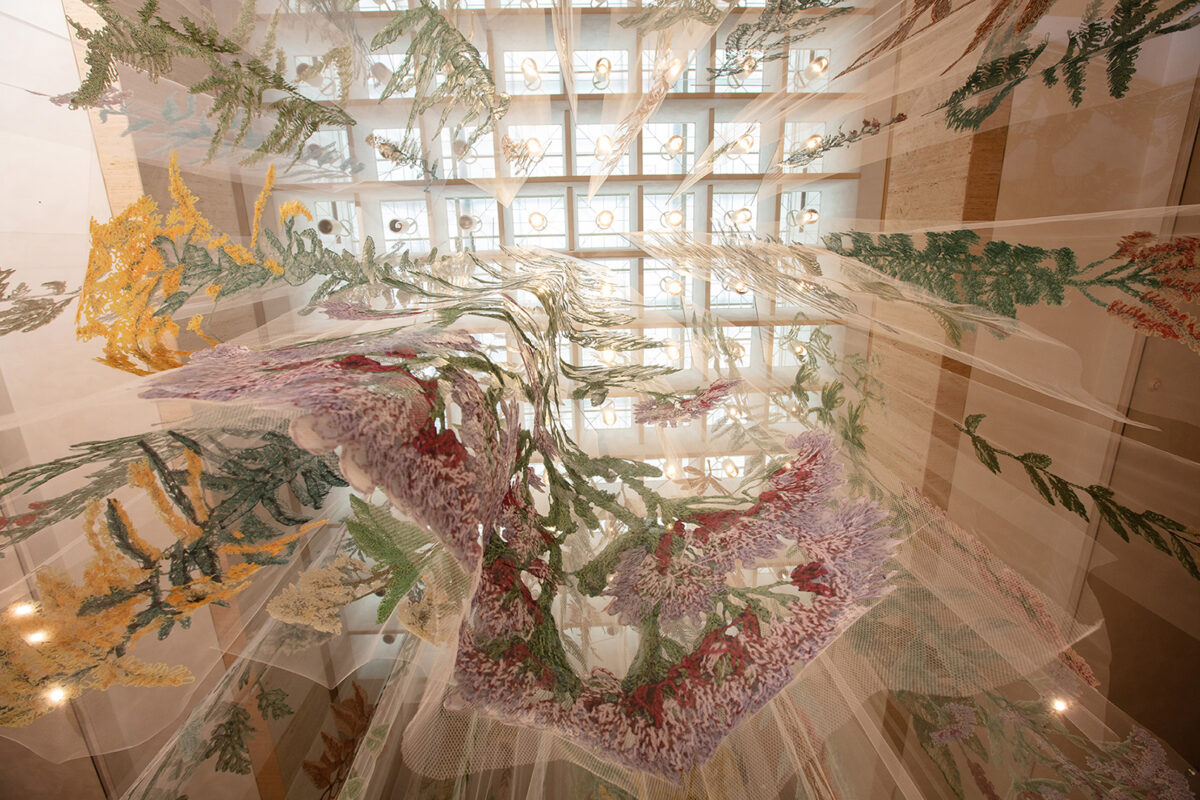 Suspended Landscapes: Thread Drawings by Amanda McCavour - Chazen ...