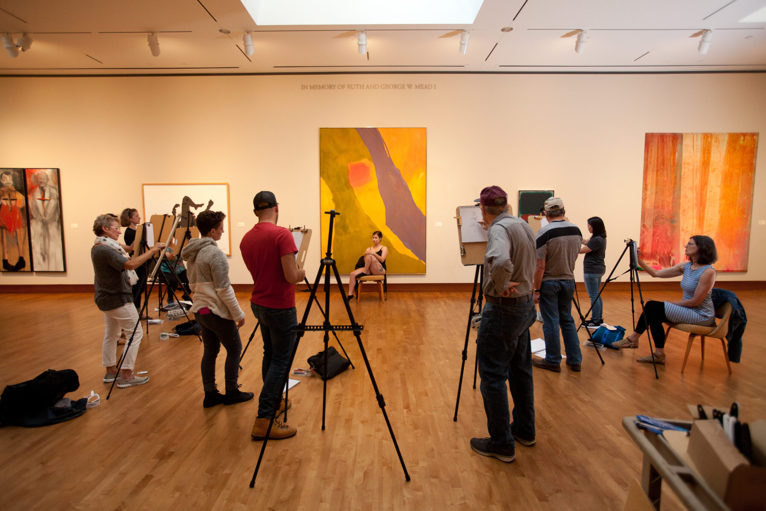 Drawing in the Galleries - Chazen Museum of ArtChazen Museum of Art